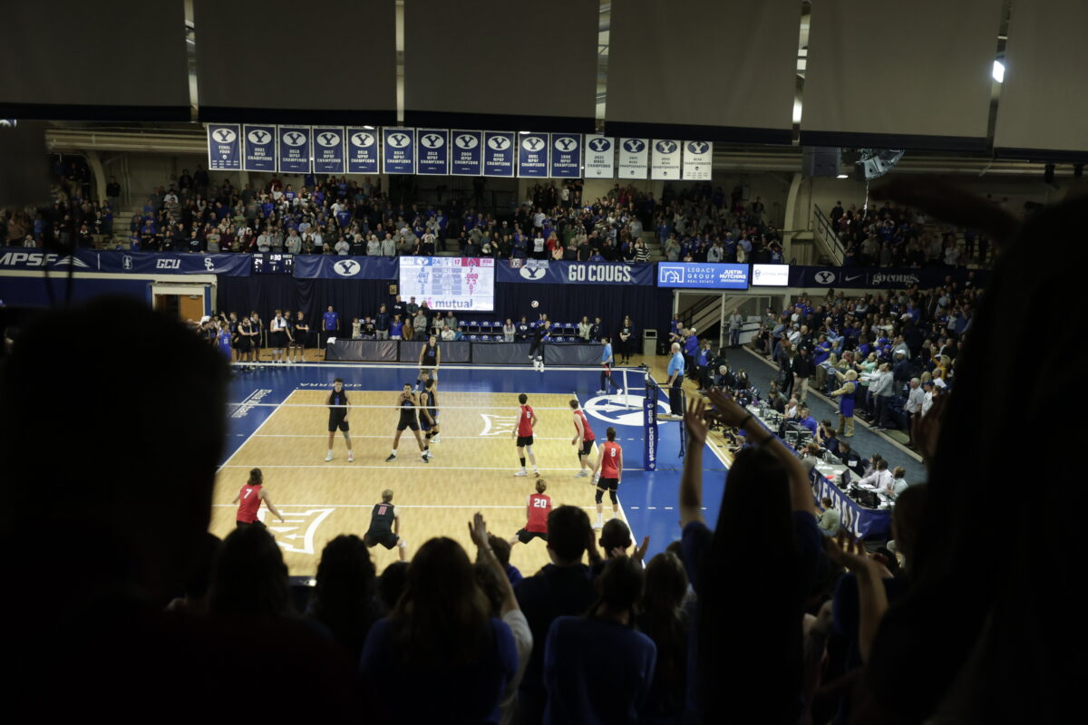 On attack: No. 9 BYU men’s volleyball sweeps No. 11 Ball State in ...